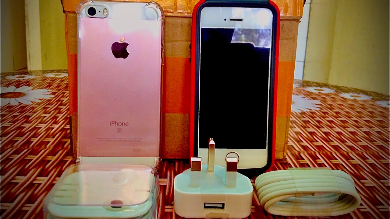 IPHONE SE (1st Gen) Unboxing @200$ - YouTube