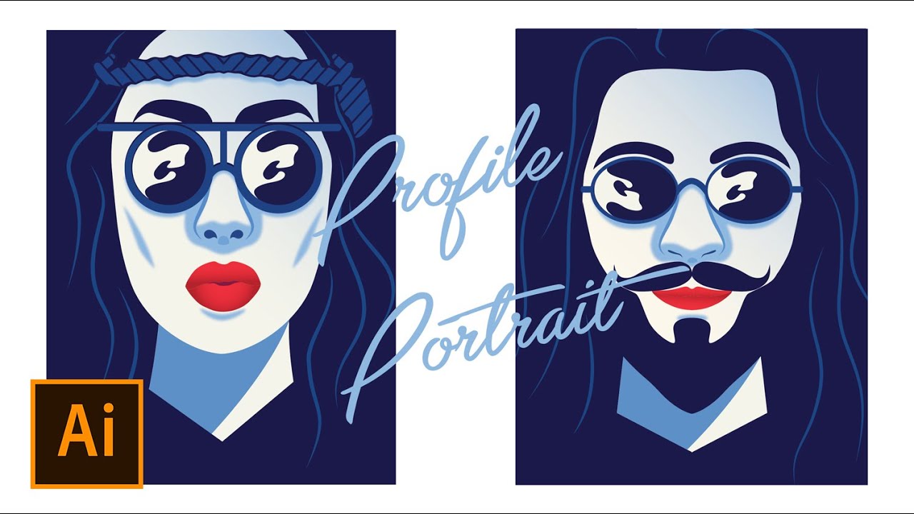 Profile Portrait Vector | Illustrate Yourself based on photo | Adobe ...