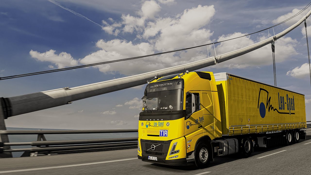 Realistic Driving Volvo FH Aero 460 Euro Truck Simulator 2 POV Drive 4K ...