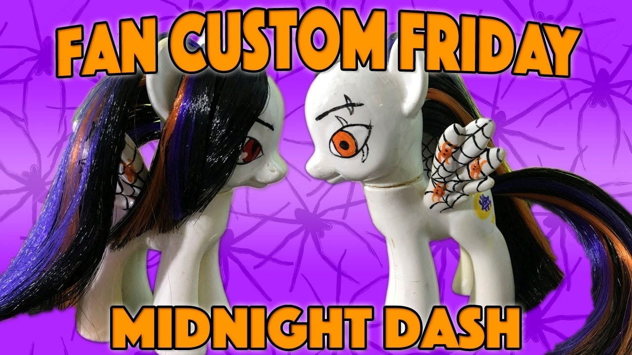 MIDNIGHT DASH || Fan Custom Friday #9 - HALLOWEEN EDITION || Custom OC ...