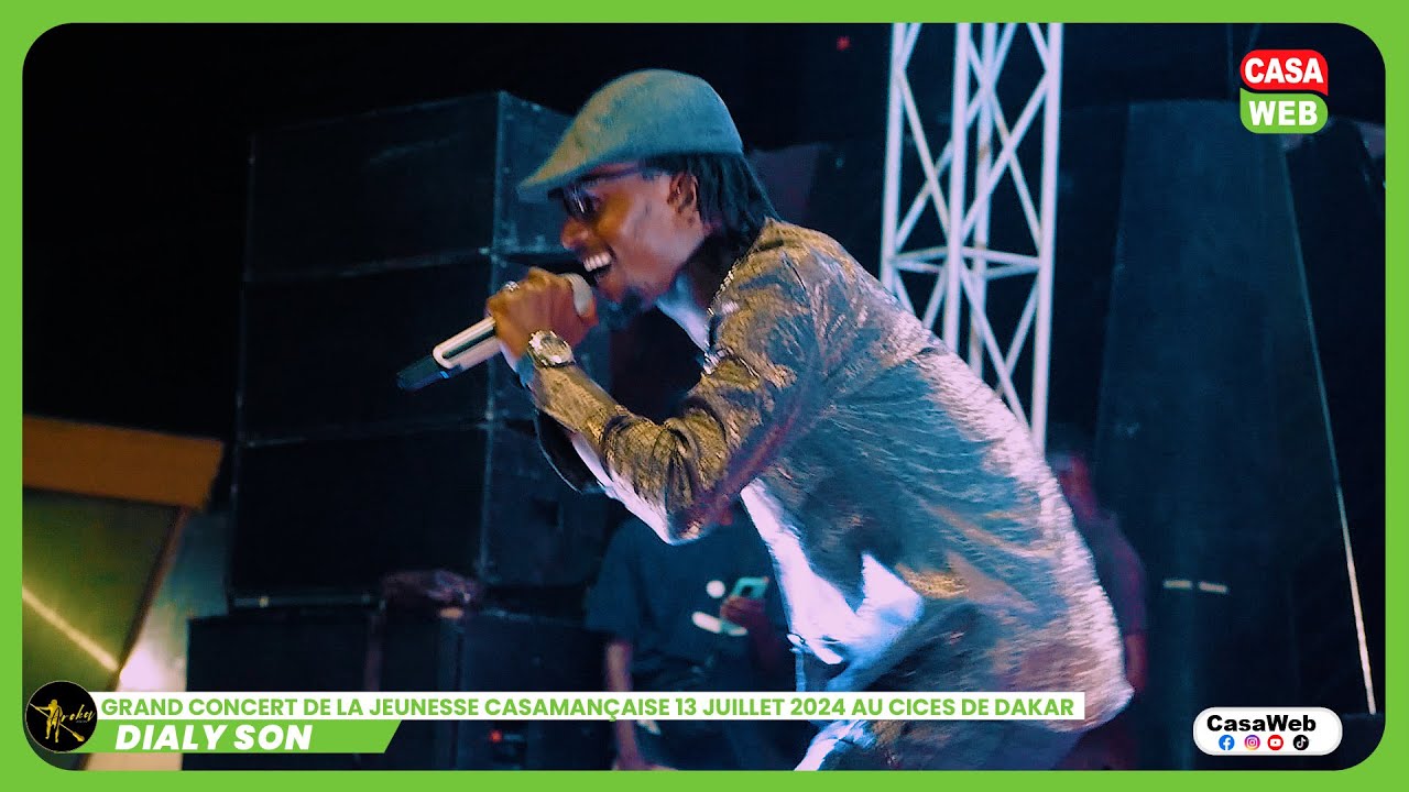 DIALY SON A ASSURÉ UNE PRESTATION XXL AU CICES LORS DU GRAND CONCERT DE ...