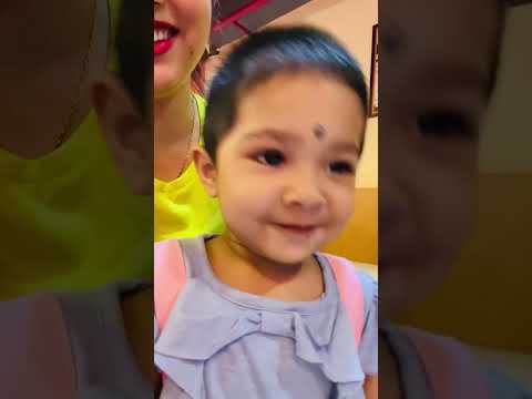 Kaira had a lot of fun on the day out