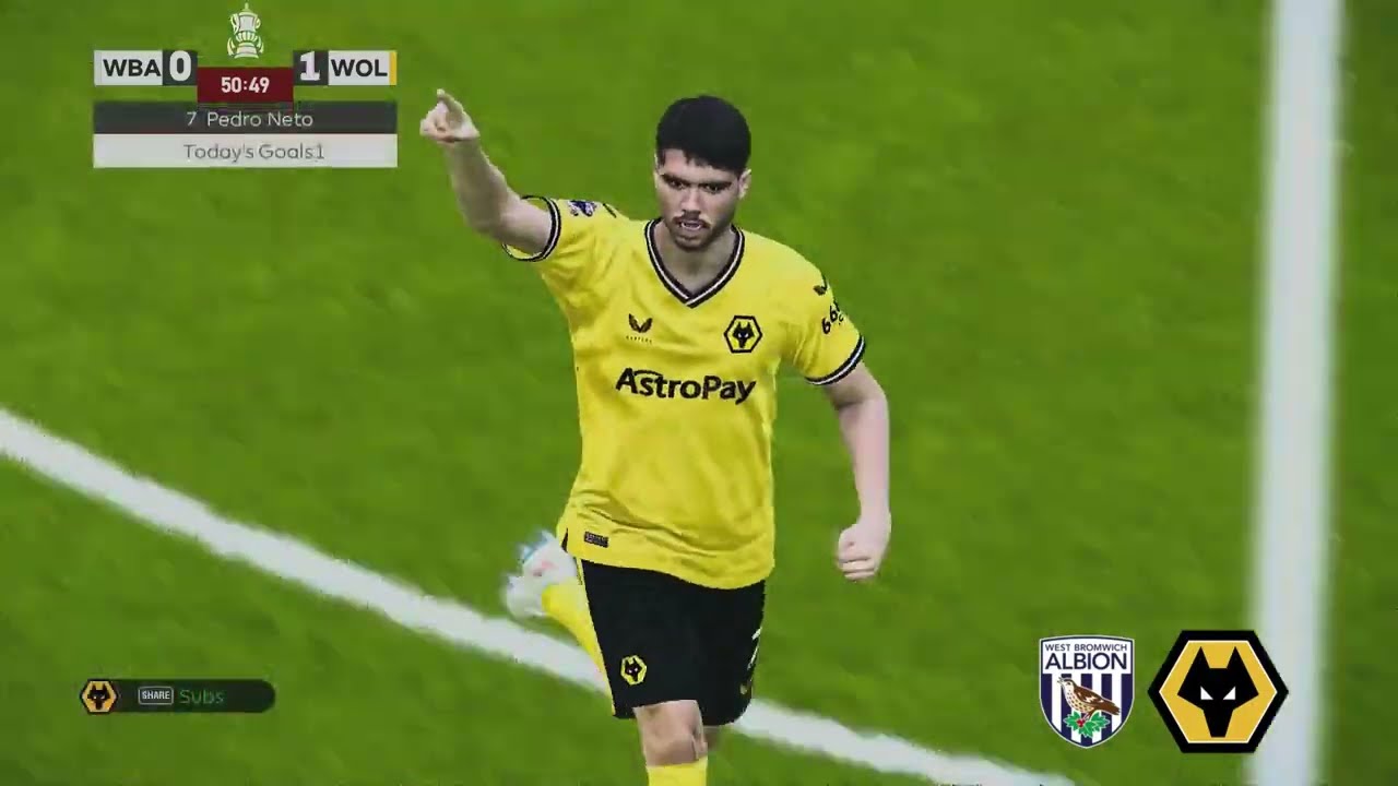 West Brom vs Wolves 0-2 Highlights Goals - Emirates FA Cup 2023/24 ...