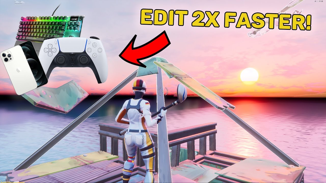 How To EDIT FASTER In Fortnite On PC/Console/Mobile (Edit LIKE Notluc ...