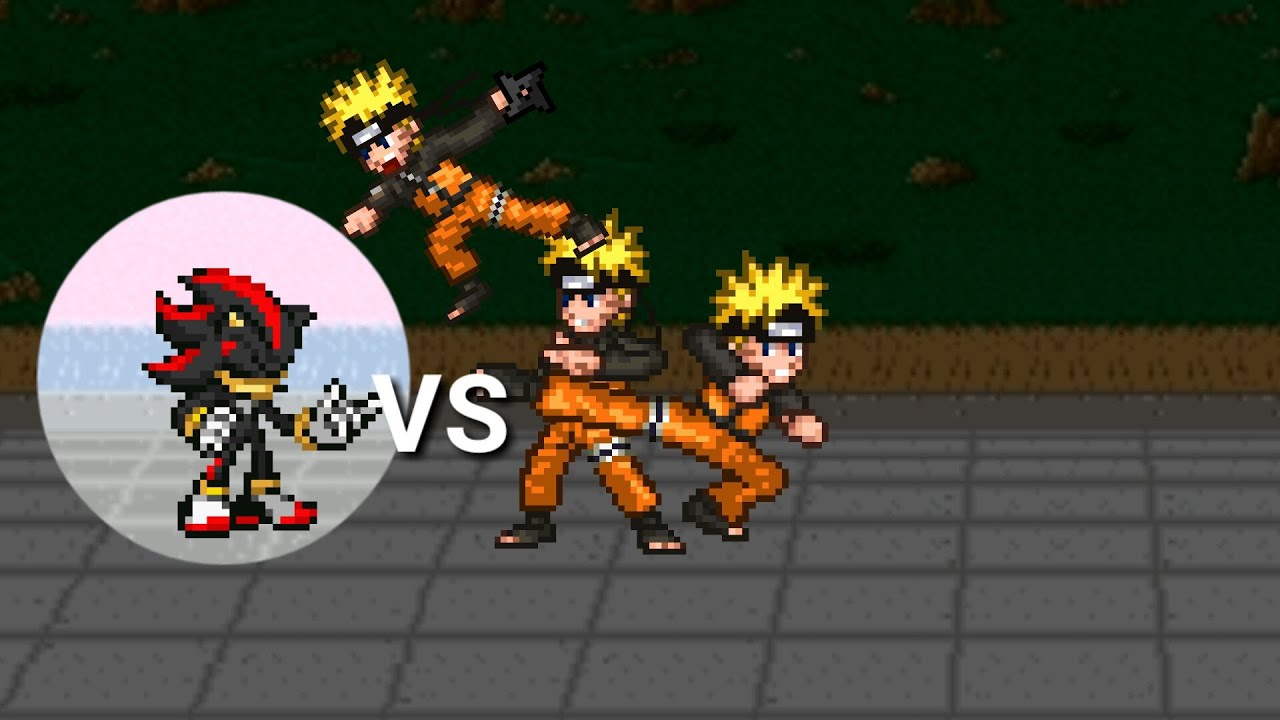 shadow vs naruto - YouTube