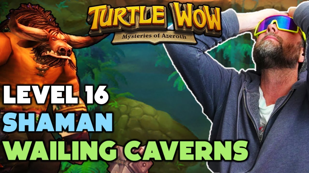Turtle WoW - Leveling Shaman | First Wailing Caverns - YouTube