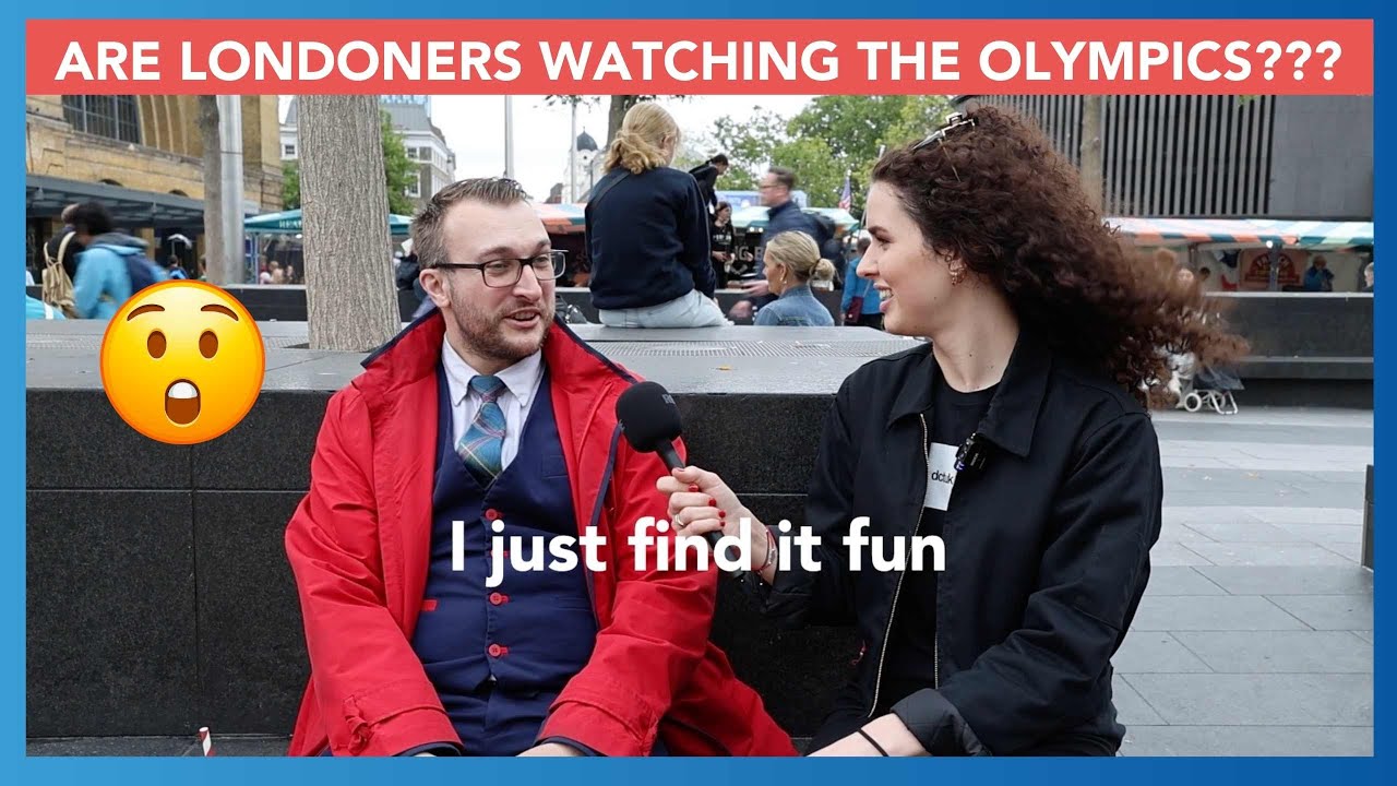 ARE LONDONERS WATCHING THE OLYMPICS??? - YouTube