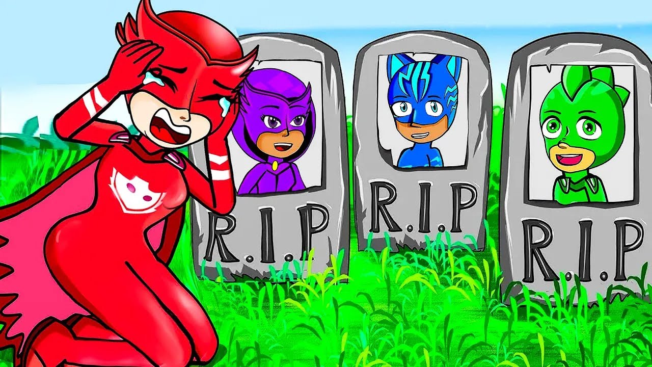 Poor Pj Masks Life Oh No, Owlette Don't Leave Me, I Miss You Pj Masks ...