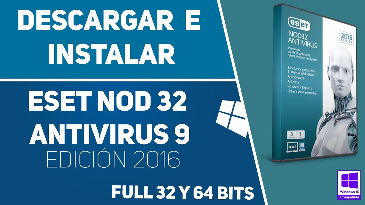 Como Descargar E Instalar Esetnod32antivirus7 Full