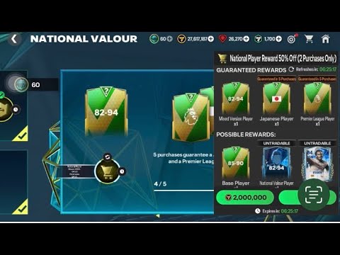 Insane Cards Pack Opening in National Valour Guarantee Rewards - YouTube