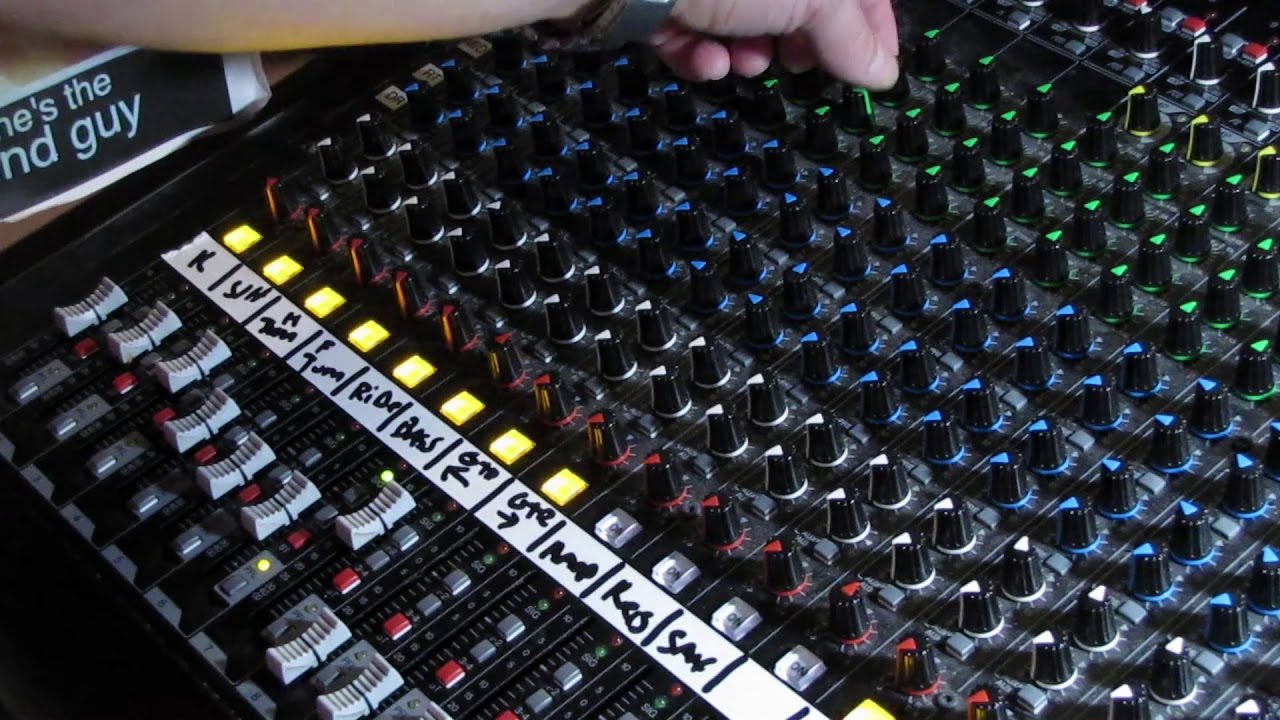 Live sound mixing of bands for the Triangle Blues Society - Video 27 ...