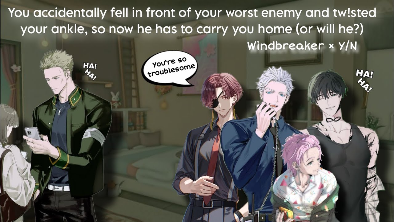 You accidentally fell in front of your worst enemy and got hurt, so now ...