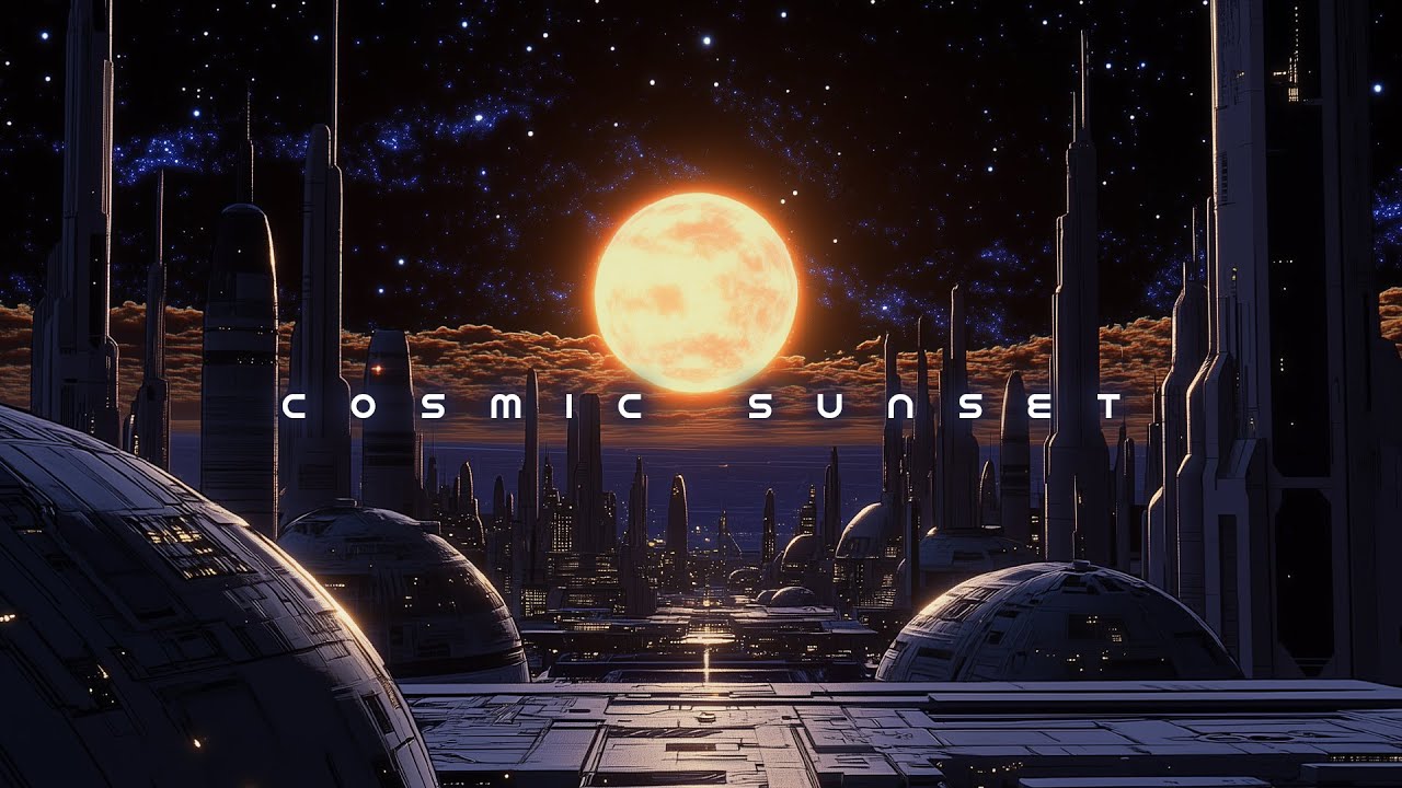 Cosmic Sunset - Meditative Space Music For Cosmic Relaxation - YouTube