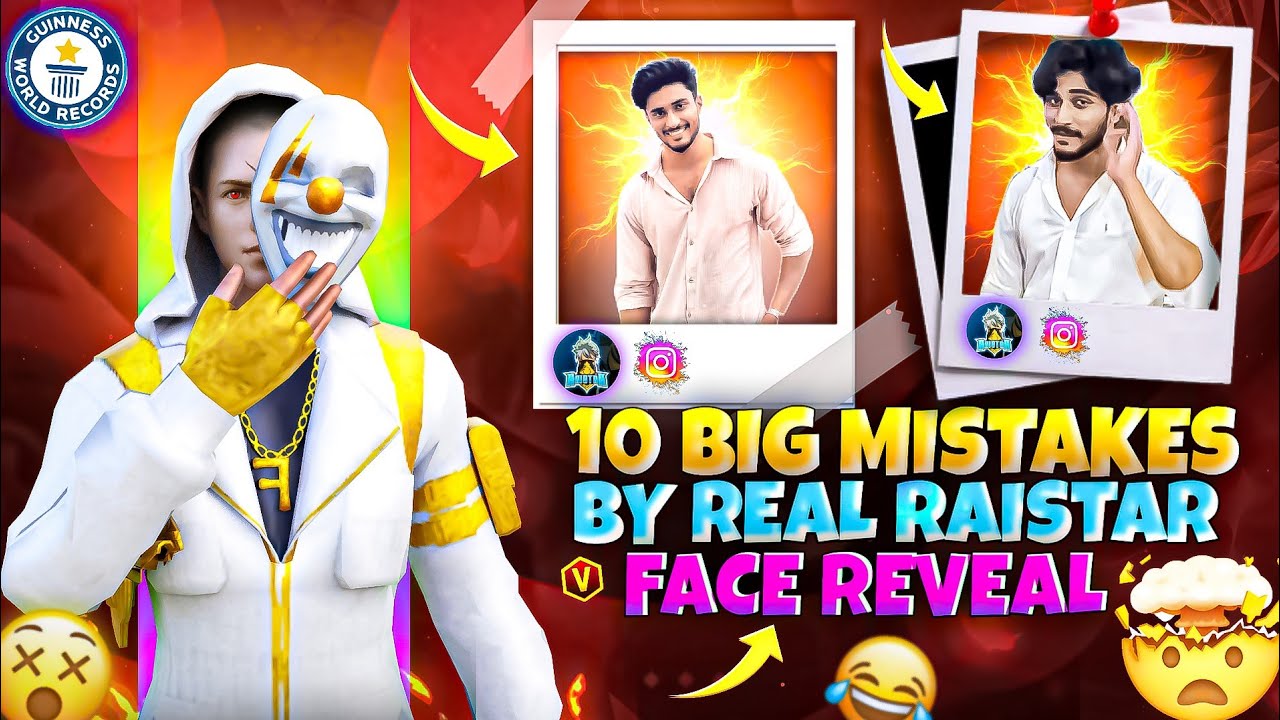 10 BIG MISTAKES BY REAL @RaiStar FACE REVEAL 😲 WHO IS REAL RAISTAR? 🤯 ...