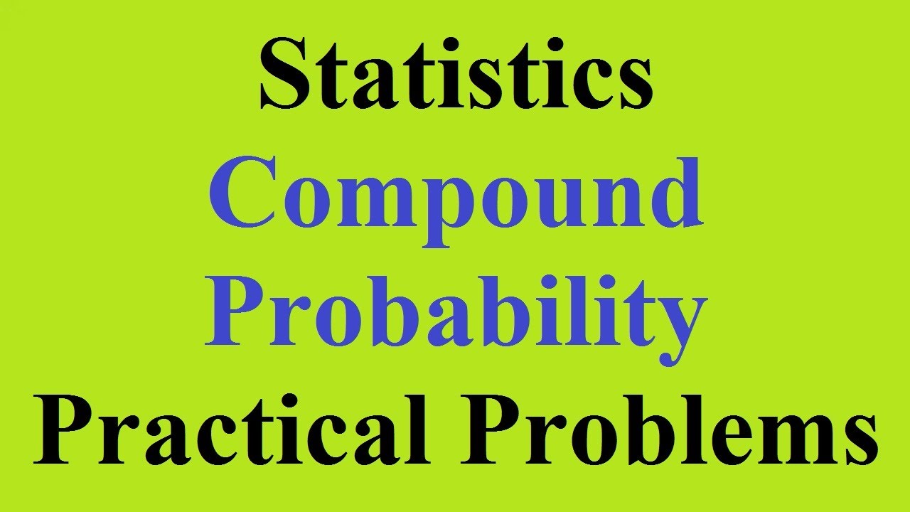 Compound Probability Theorem | Permutation Combination Probability ...