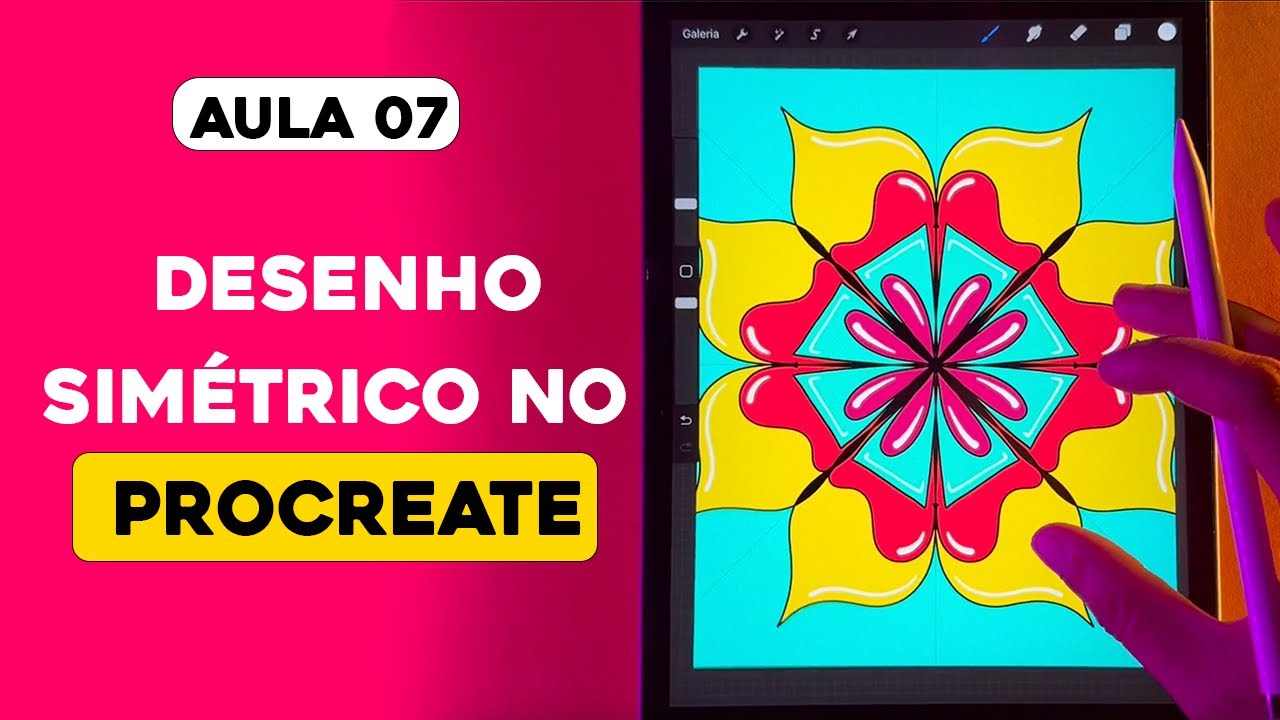 Aula 08: Desenho Simétrico no Procreate - YouTube