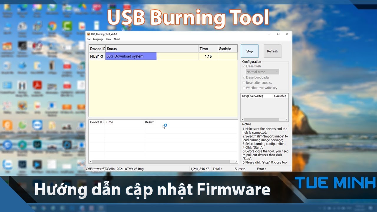 Hướng dẫn cập nhật Firmware cho TV Box sử dụng CPU Amlogic bằng phần ...