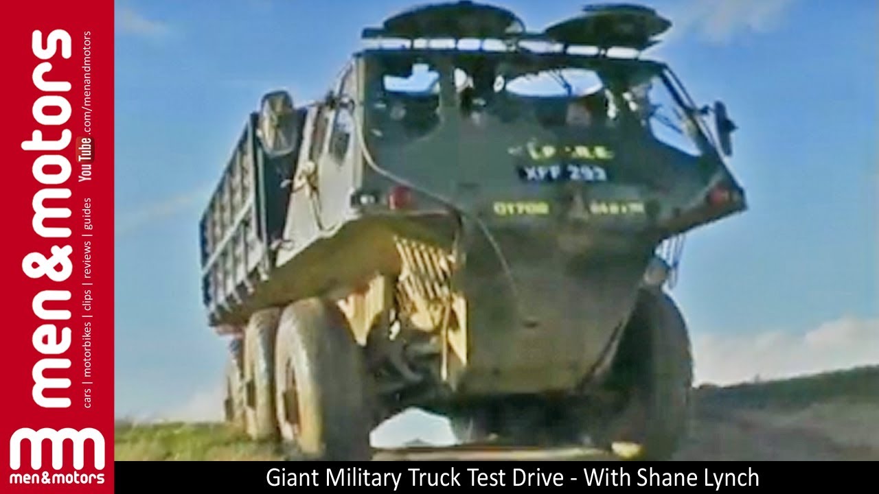 Giant Military Truck Test Drive - Alvis Stalwart - With Shane Lynch ...