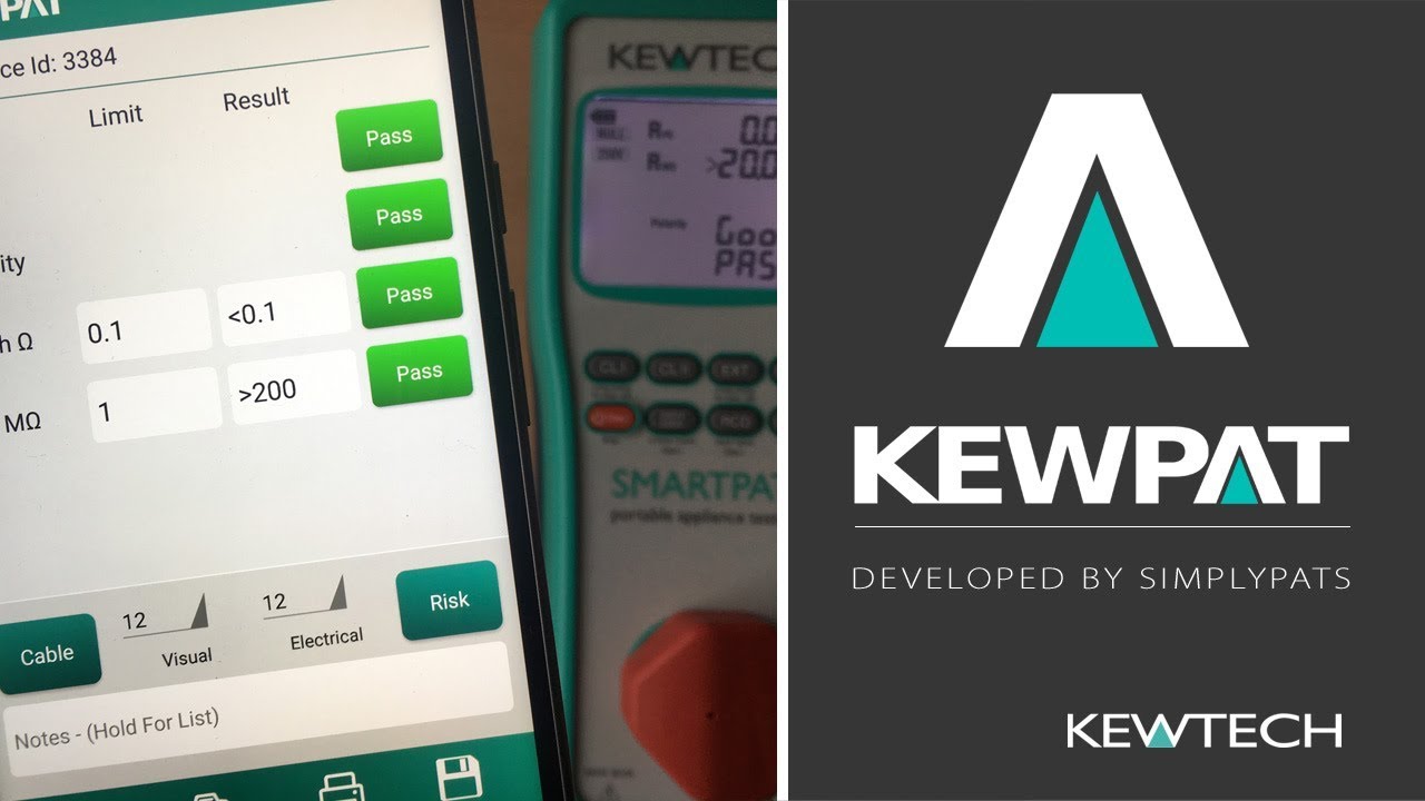 KEWPAT App - Manual Entry of PAT Testing Data - YouTube