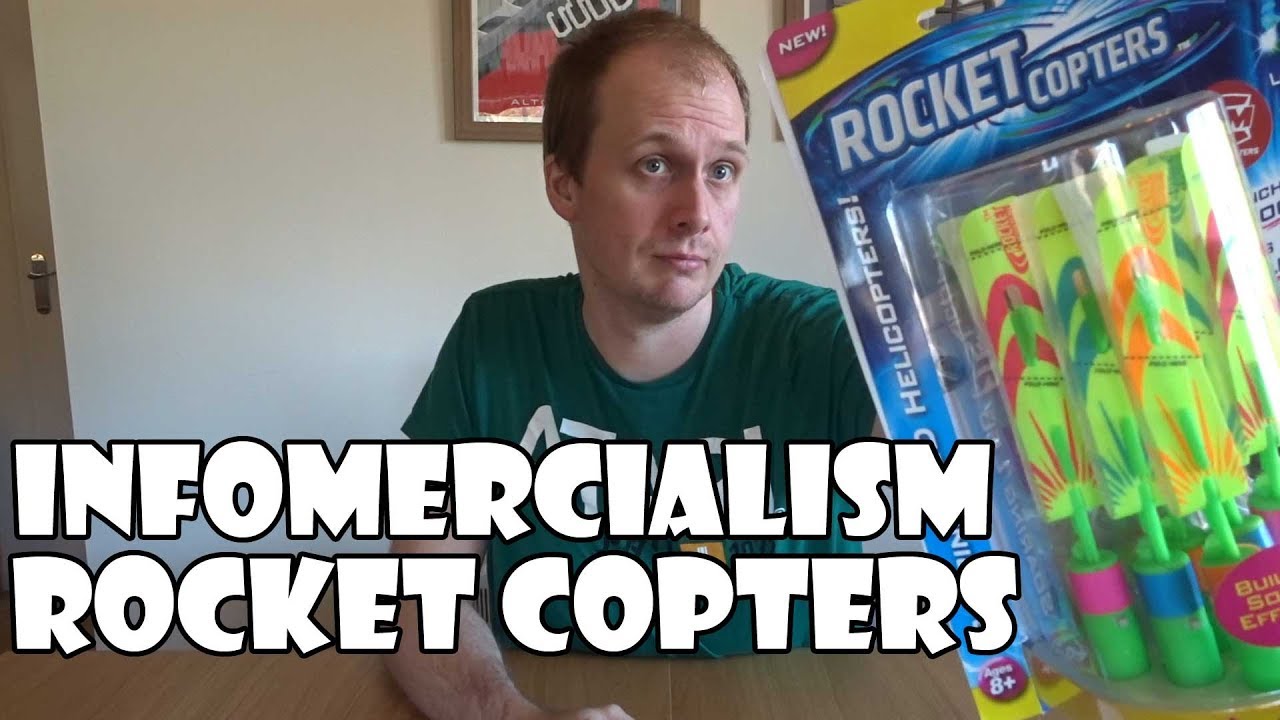 Infomercialism: Rocket Copters - YouTube