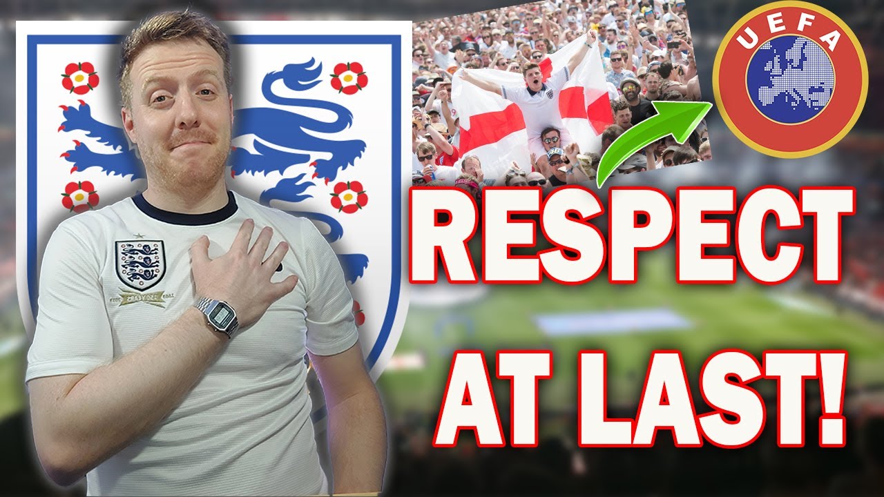 UEFA Just Gave England Fans the Respect They DESERVE FINALLY 👏 - YouTube