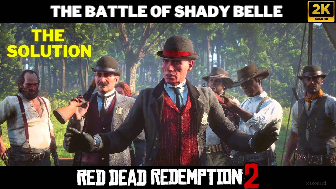 Red Dead Redemption 2 - The Battle of Shady Belle - YouTube