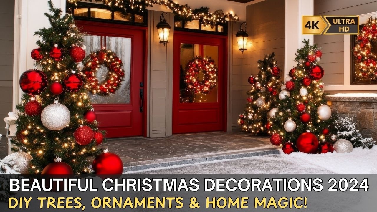 Luxury Christmas Decorations 2024: DIY Trees, Bold Ornaments Style ...