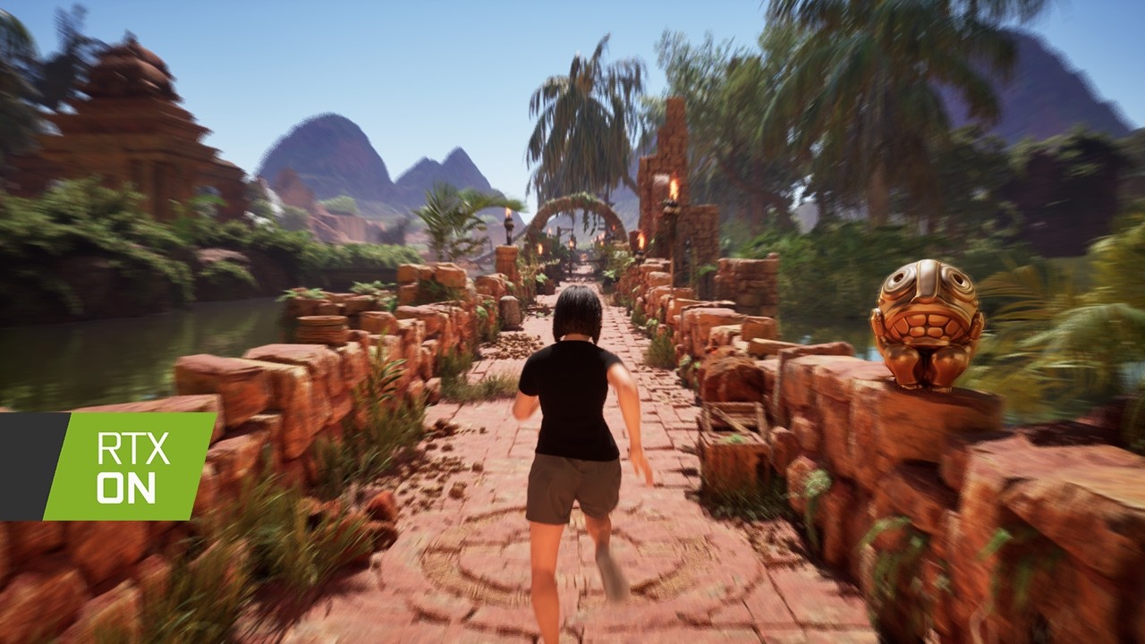 Temple Run in Unreal Engine: Ronaldo, RTX und die verrückteste Grafik ...