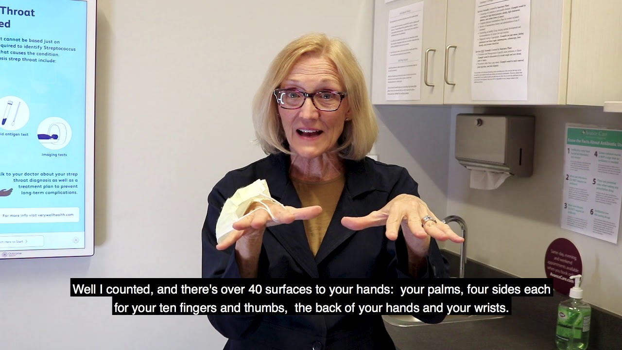 Dr. Fruth - A Thorough Guide to Handwashing - YouTube
