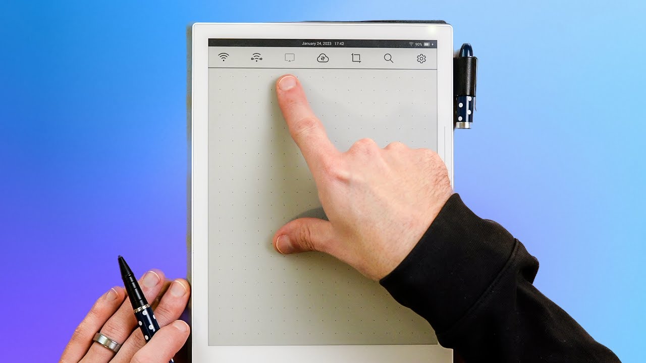 SuperNote added screensharing (...and it's really good) - YouTube