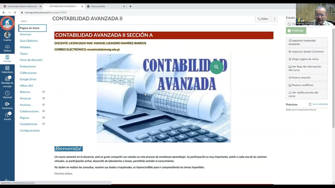 Como ingresar a Canvas UMG - YouTube