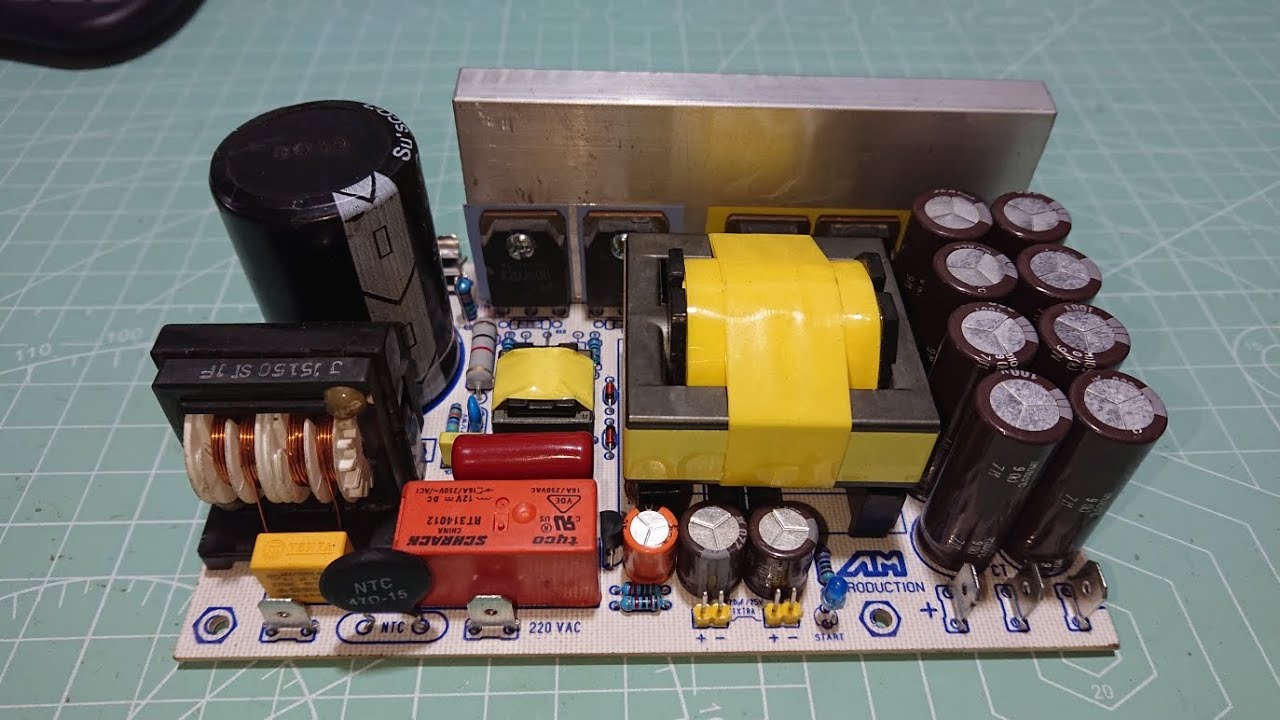 rakit smps sos hb cocok untuk miniatur || merakit smps daya menengah ...
