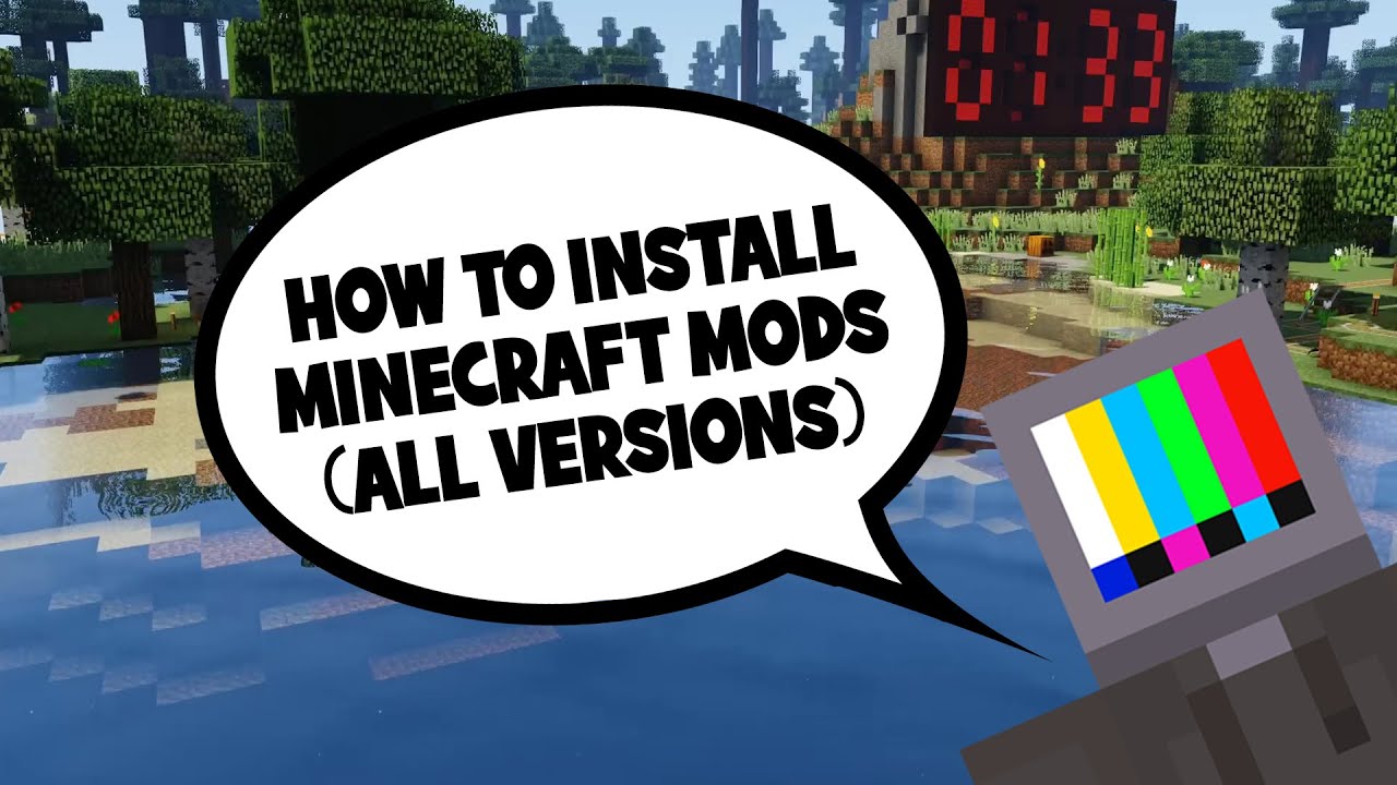 HOW TO INSTALL MINECRAFT MODS (ALL VERSIONS) [1.16.3] - YouTube