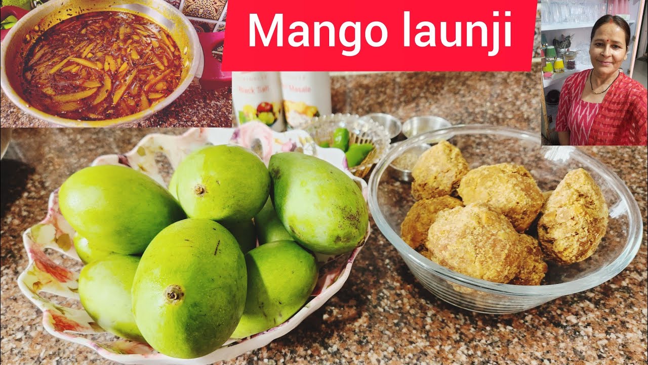 Sweet and sour raw Mango launji - Summer Special- Grandma's perfect ...