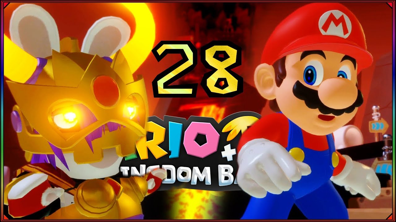 Mario + Rabbids: Kingdom Battle #28 - Królowa lawy! - YouTube