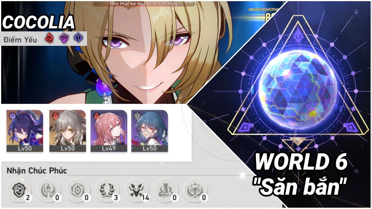 Honkai Star Rail - Clear WORLD 6 với chúc phúc Săn bắn - YouTube