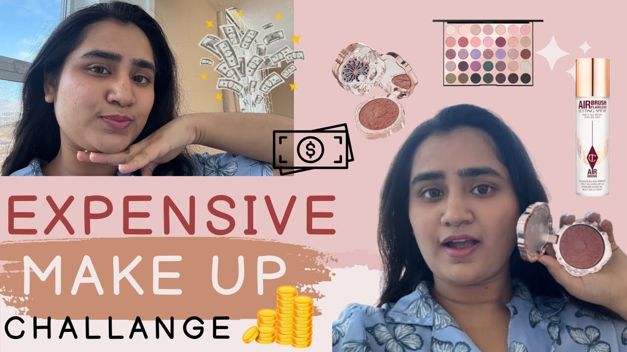 Trying Most Expensive Makeup | Luxury Makeup Challenge $1000+ makeup ...