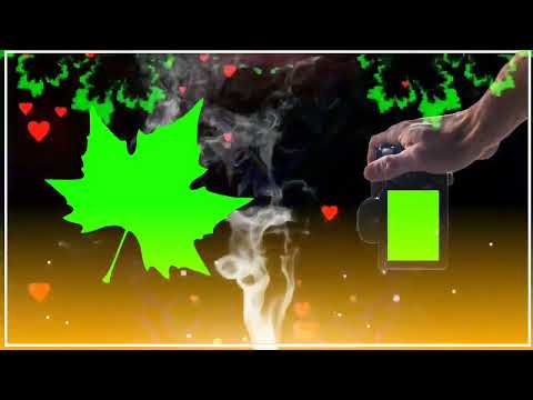 greenscreen leaf effect || smoke effect ||#msgcreation#greenscreen