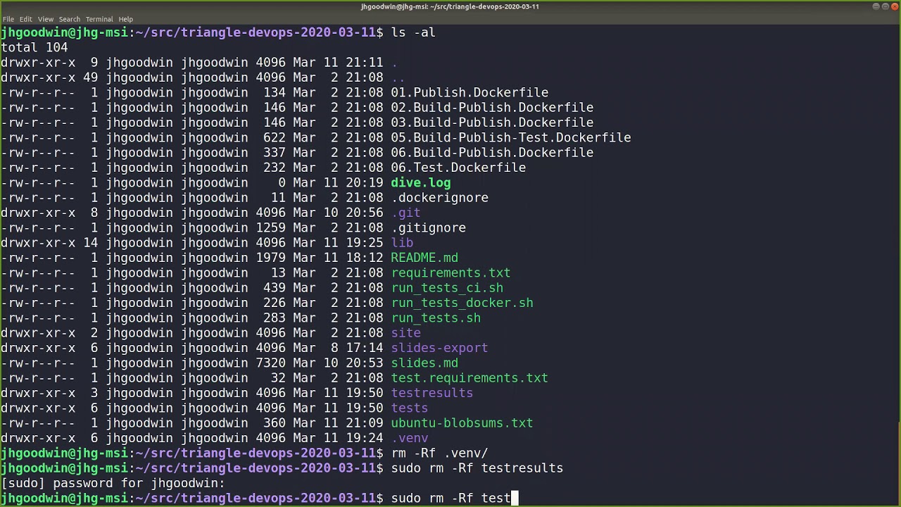 Next Level Docker Builds Triangle Devops 2020-03-11 - YouTube