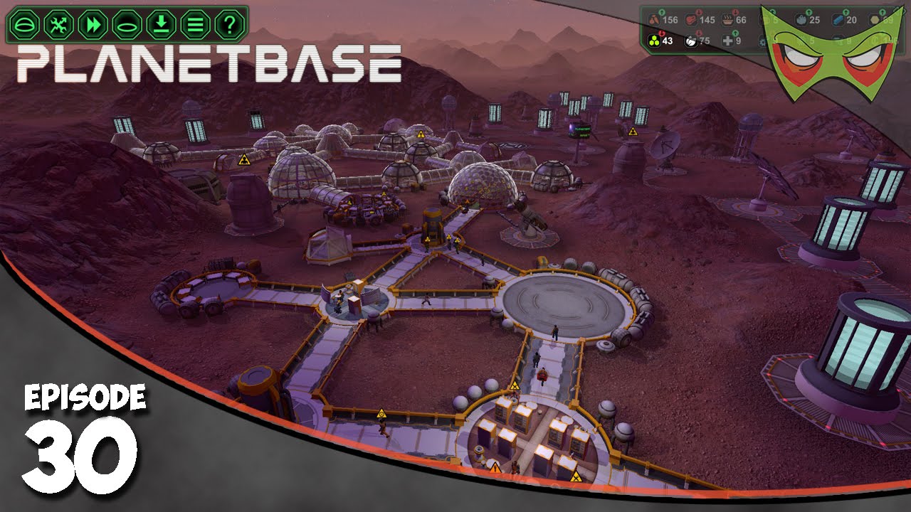PlanetBase - Ep 30 - Massive Storage! - Let's Play - Gameplay - YouTube