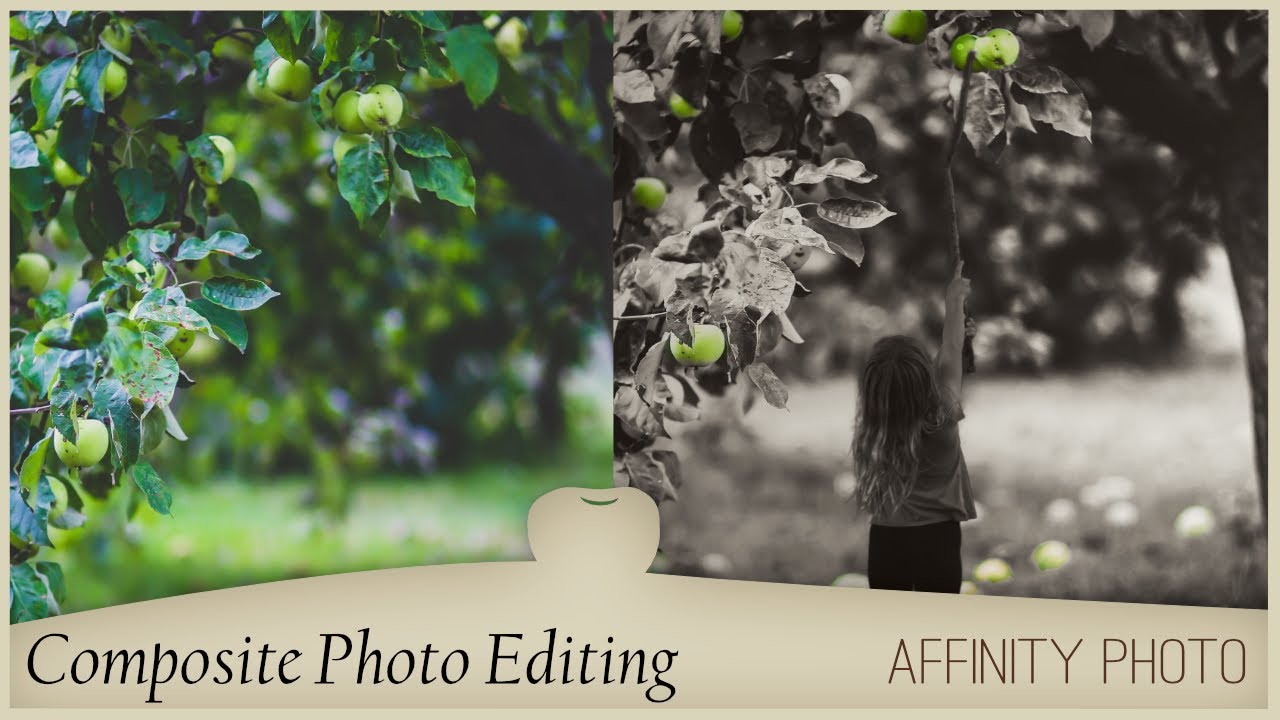 Composite Photo editing with Affinity Photo - YouTube