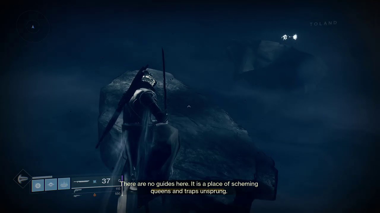 Destiny 2 Forsaken: meeting Toland the Shattered - YouTube