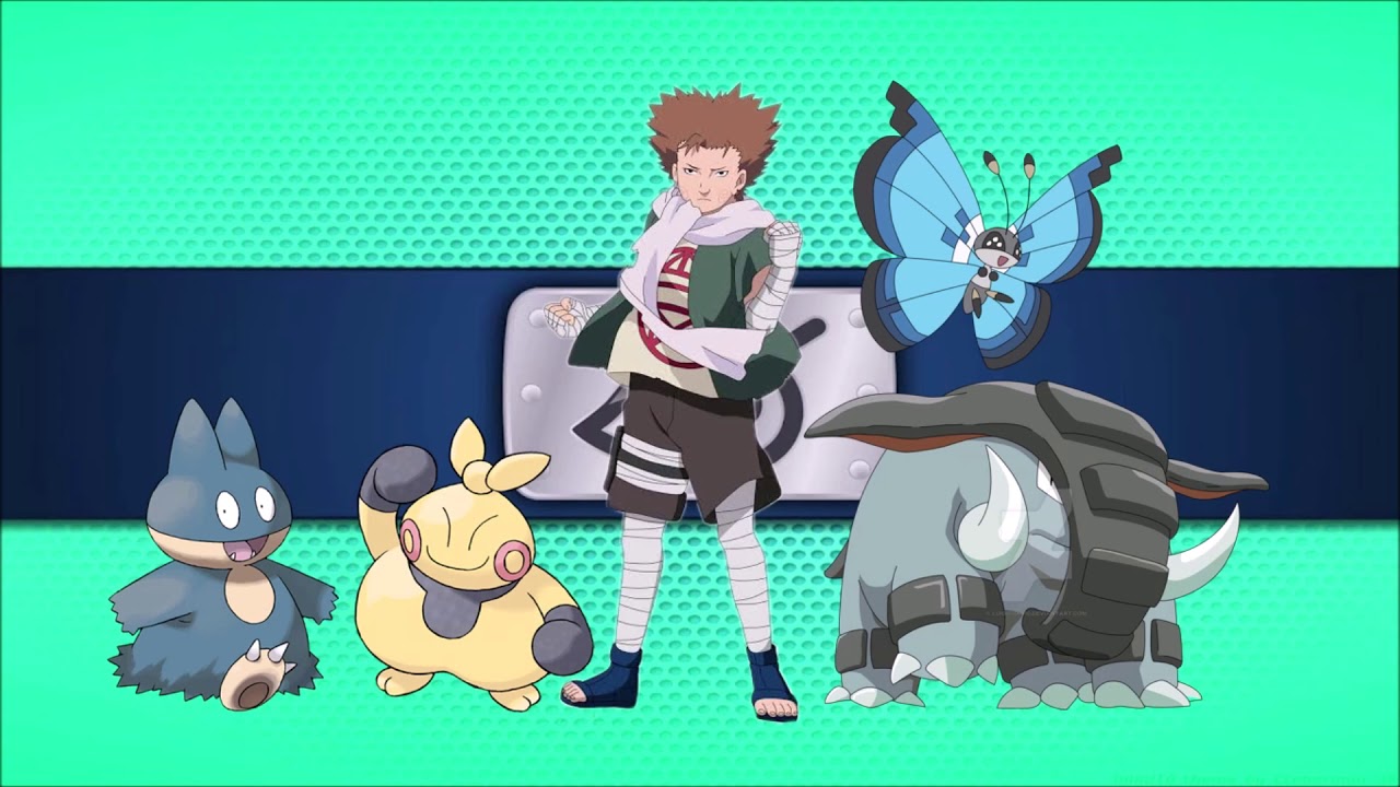 Pokemon Team of Naruto Characters - YouTube
