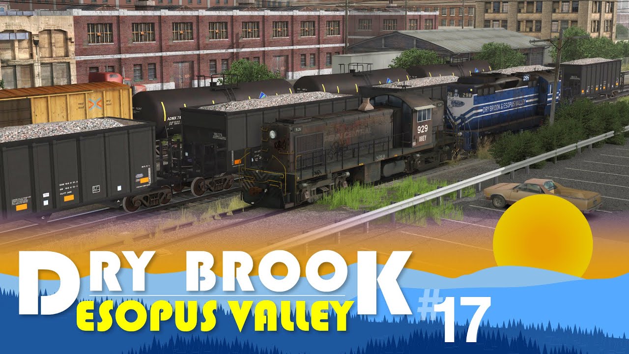 Trainz: Dry Brook & Esopus Valley Railroad #17 - YouTube