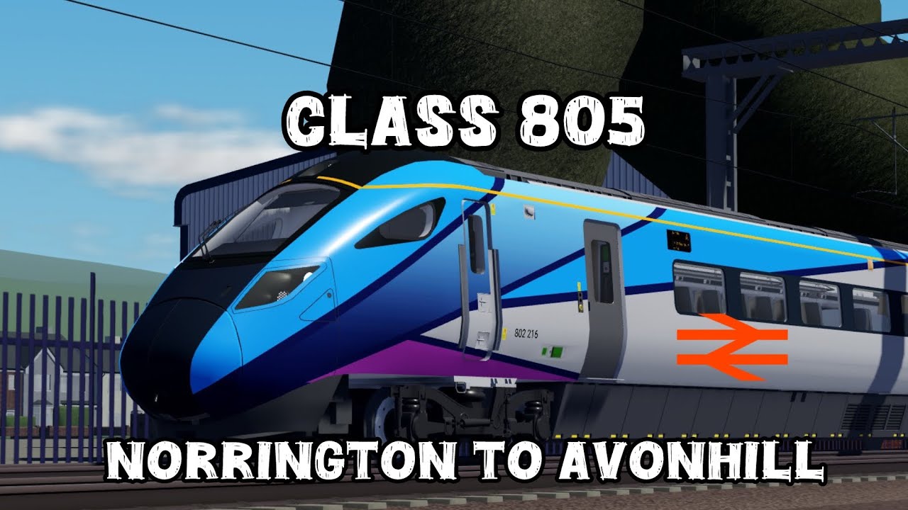 Class 805 | Norrington to Avonhill | British Railways Roblox - YouTube