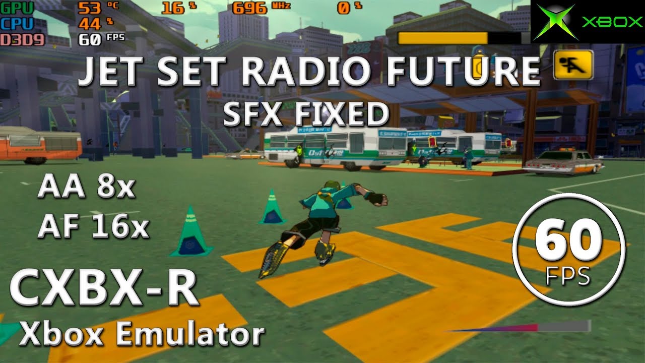 CXBX-R | Jet Set Radio: Future (Playable / 60 FPS) #3 - YouTube