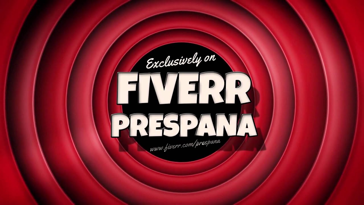 2967 - Funny Cartoon Tunes Opener Intro Logo Reveal Title comedy kids ...