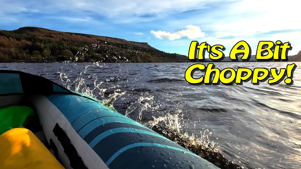 Inflatable Kayaking Aquaglide Chelan + Hiqmar e-Fin - Ladybower ...