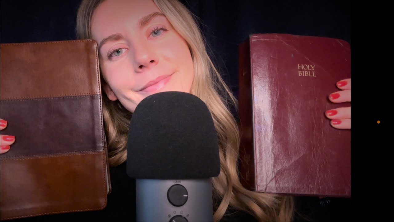 ASMR Bible Tapping and Scratching Sounds for Sleep - YouTube
