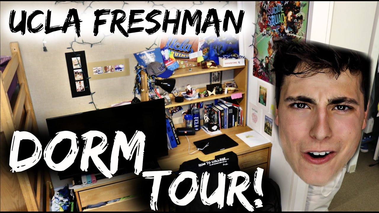 How to College: UCLA Freshman Dorm Tour!!! - YouTube